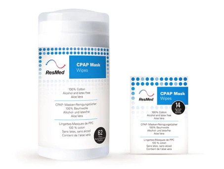CPAP Mask Wipes CPAP machine for sleep apnea - ResMed